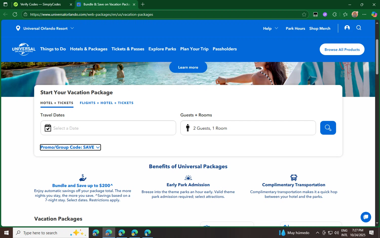 Universal Orlando Promo Code - $200 Off Nov 2025