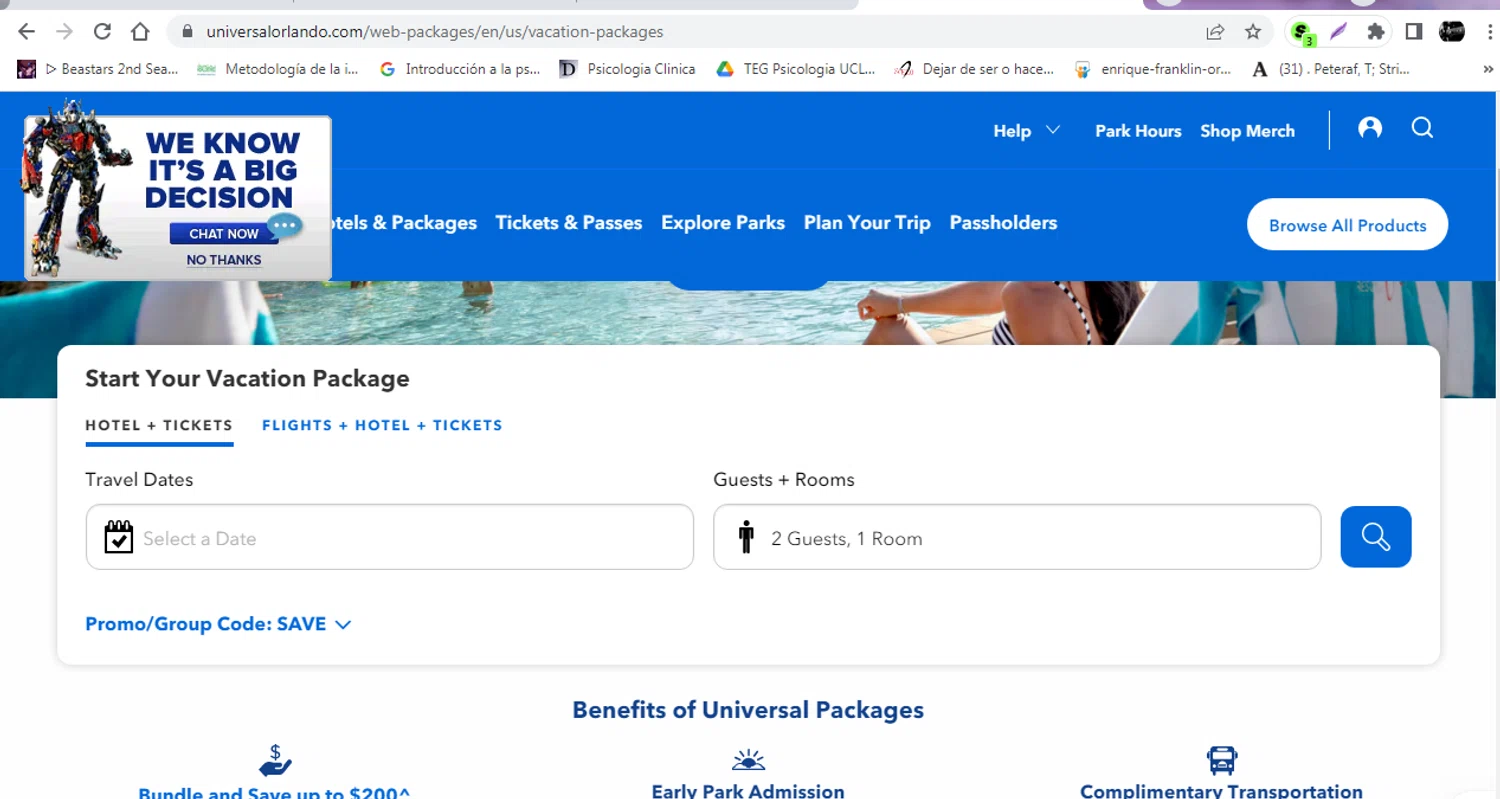 Universal Orlando Promo Code - $200 Off Nov 2025