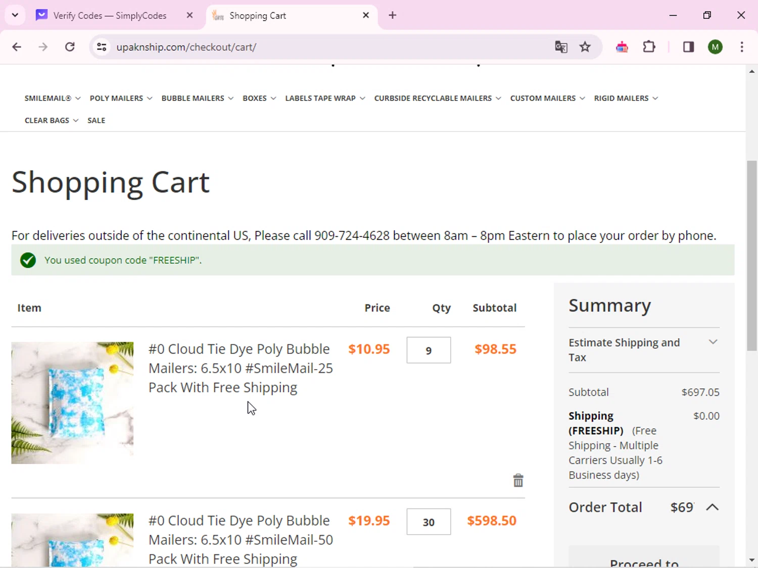 UpakNShip Promo Codes – 10% Off | August 2024