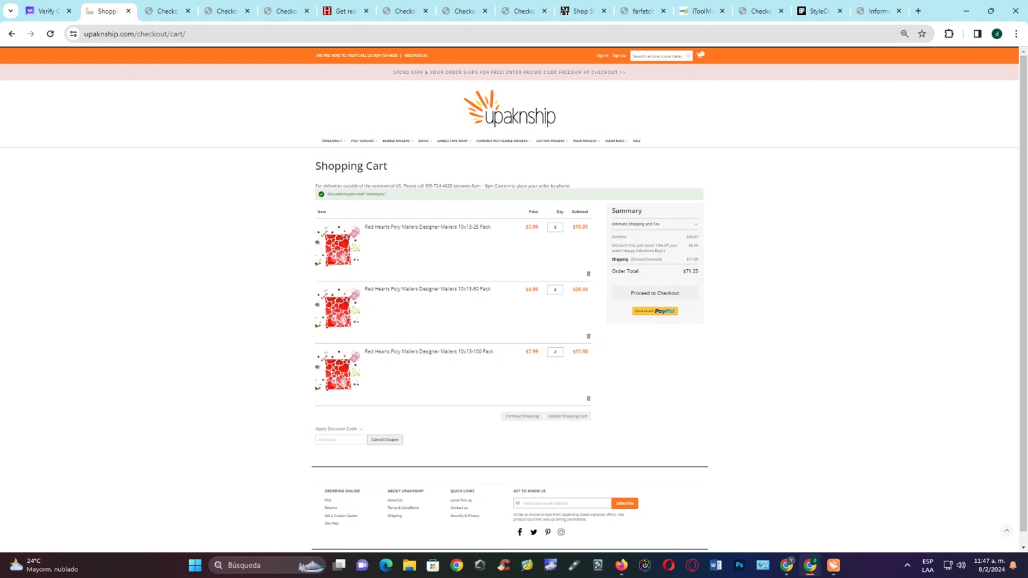 UpakNShip Promo Codes – 10% Off | July 2024