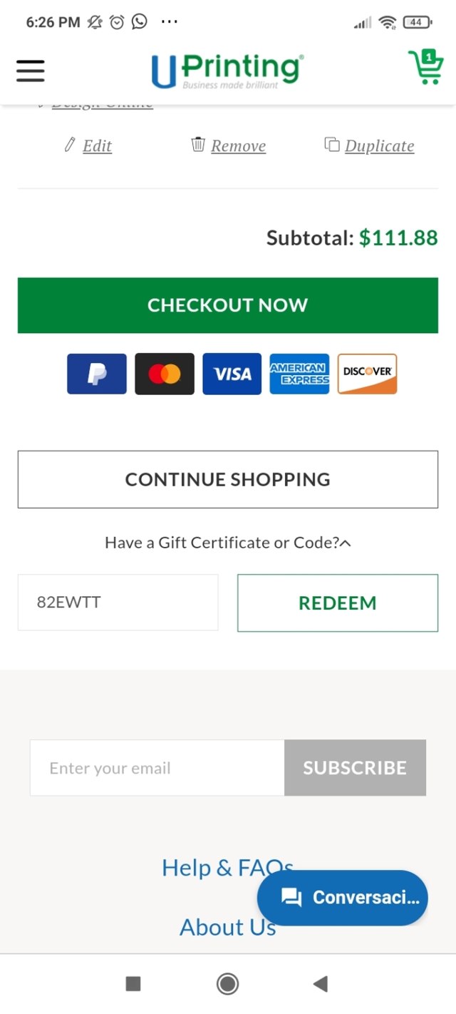 UPrinting Promo Codes - 15% Off Coupons Aug 2025