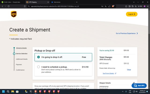 UPS Promo Codes - 20% Off | January 2025