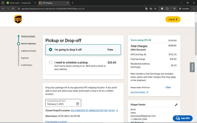 UPS Promo Codes (3 Verified) - 20% Off Sitewide Feb 2025