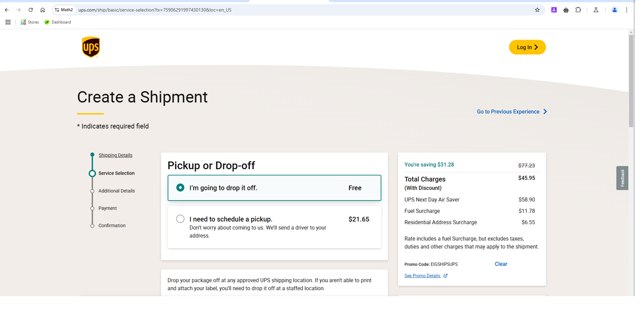 UPS Promo Codes (3 Verified) - 47% Off Sitewide Mar 2025