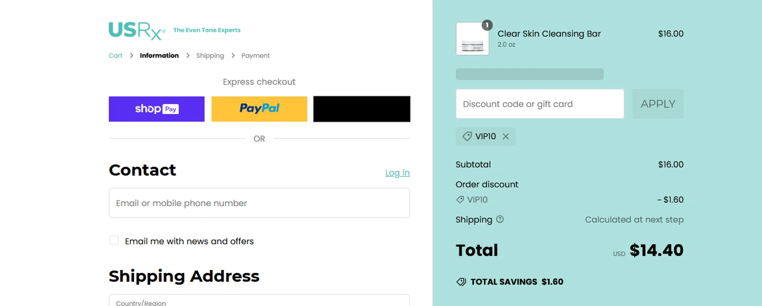 Urban Skin Rx Coupons - 30% Off | January 2025