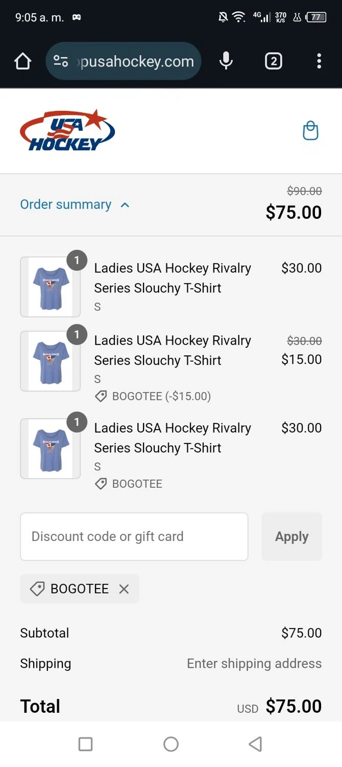 USA Hockey Promo Codes (3 Verified) - 15% Off Sep 2025