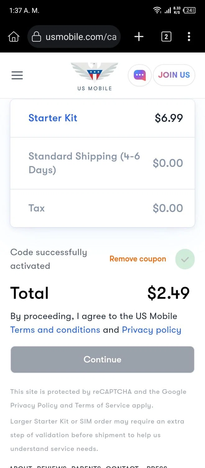 US Mobile Promo Codes - 50% Off (4 Verified) Jul 2025