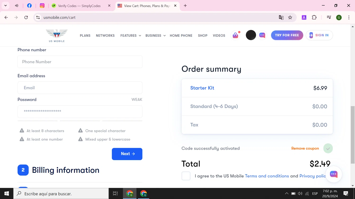 US Mobile Promo Codes - 50% Off | November 2024