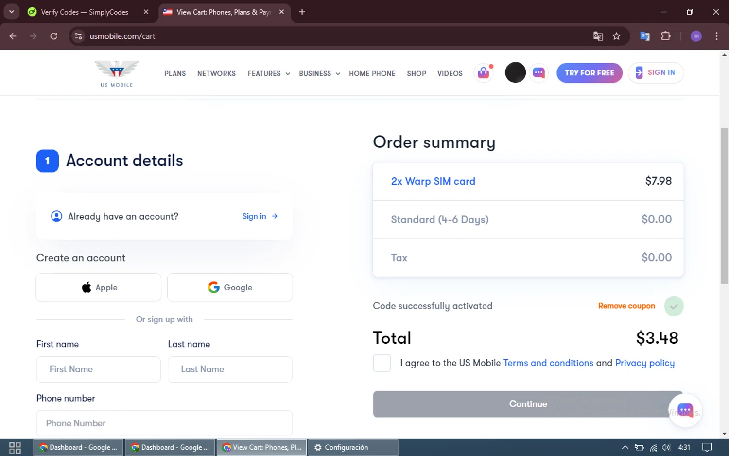 US Mobile Promo Codes - 50% Off | November 2024