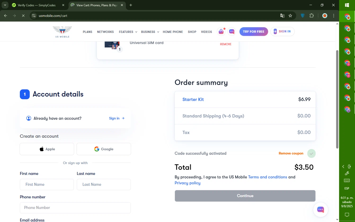 US Mobile Promo Codes - 50% Off (8 Verified) Sep 2025