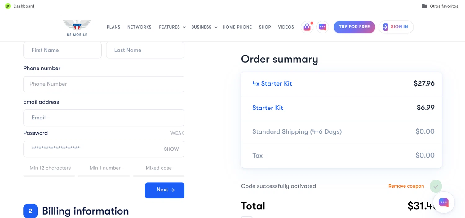 US Mobile Promo Codes - 50% Off (6 Verified) Sep 2025