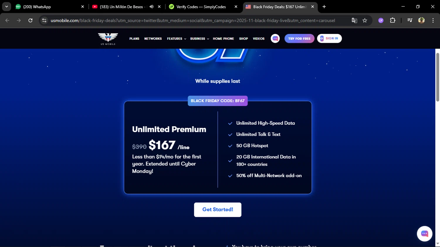 US Mobile Promo Codes - 50% Off (7 Verified) Dec 2025