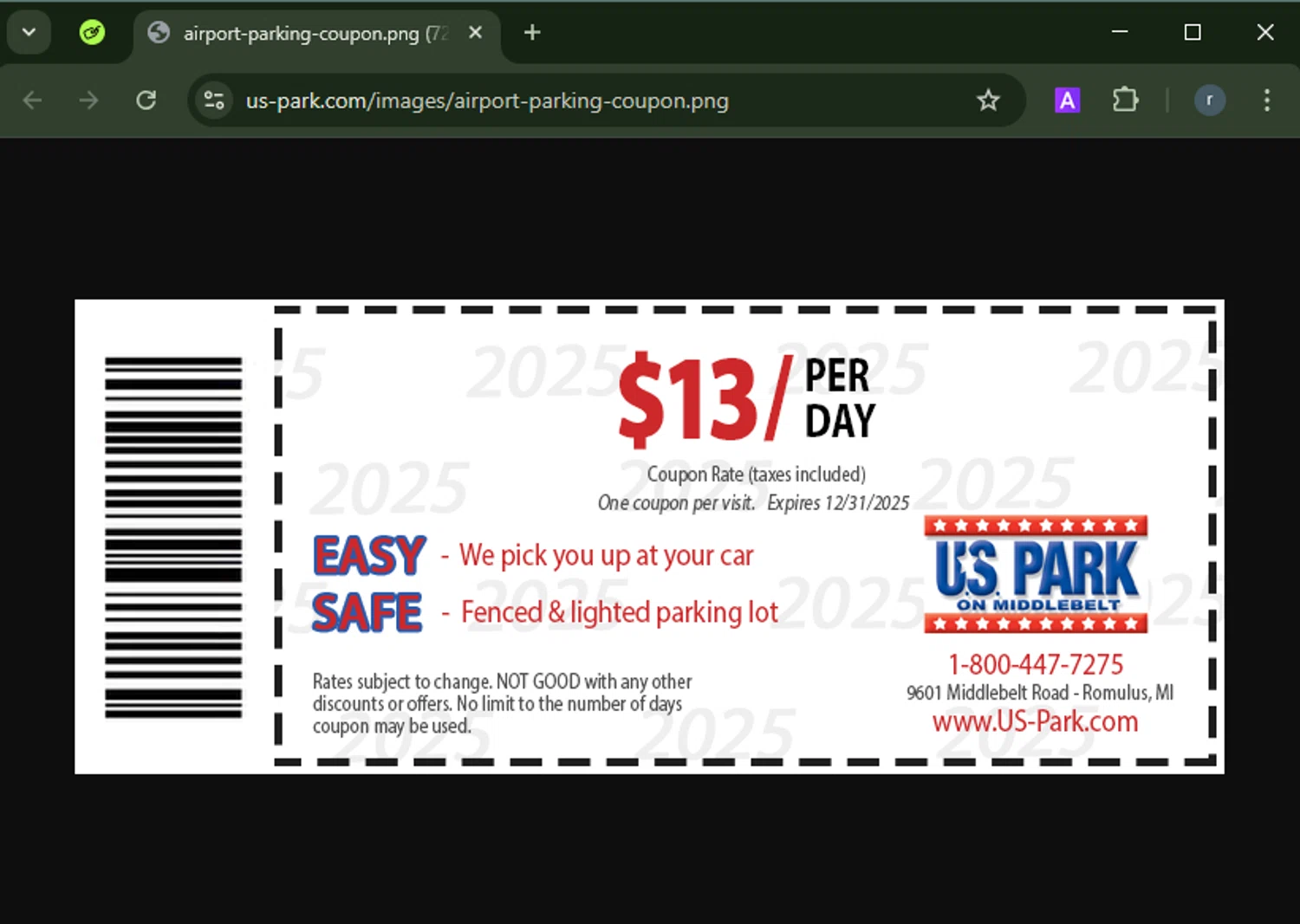 US Park Promo Codes - 20% Off w/Code Coupons Dec 2025
