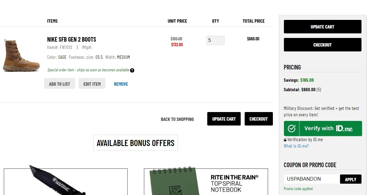 US Patriot Tactical Coupons - 5% Off | November 2024