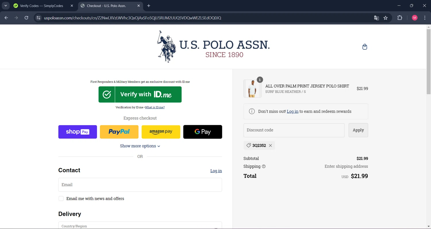 U.S. Polo Assn. Promo Codes – 20% Off | August 2024