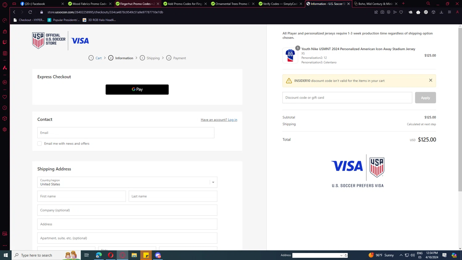 U.S. Soccer Discount Codes - 10% Off | October 2024