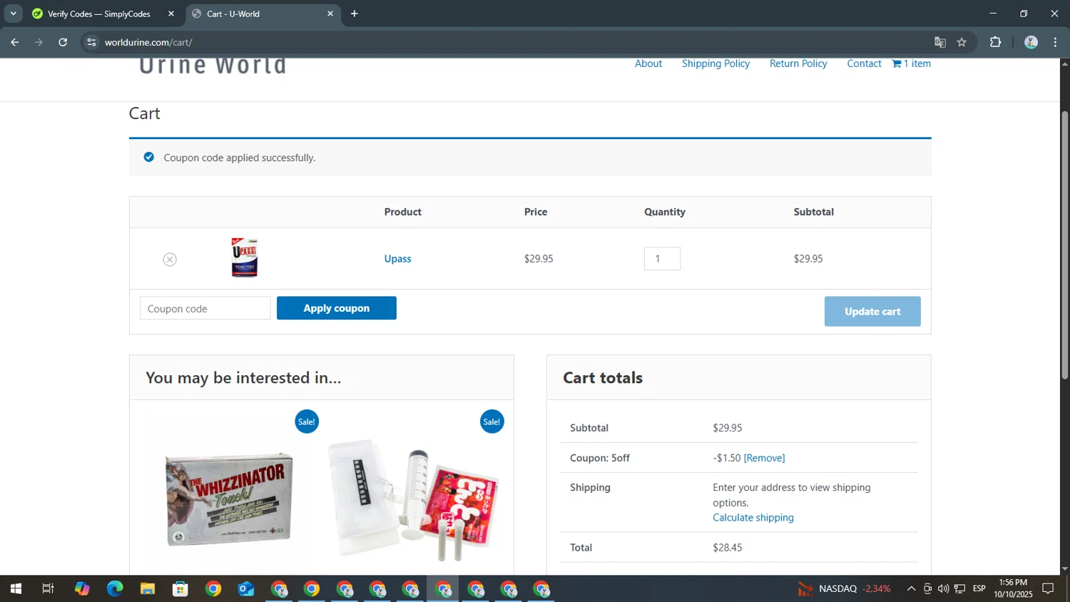 U-World Promo Codes - 10% Off (2 Verified) Nov 2025