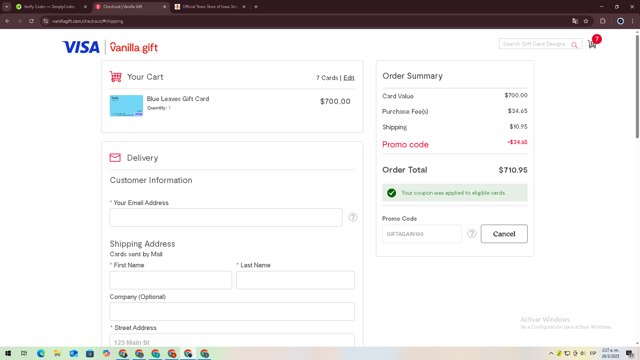 Vanilla Gift Promo Codes (5 Verified) - 5% Off May 2025