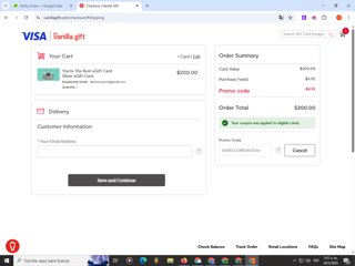 Vanilla Gift Promo Codes (4 Verified) - 5% Off May 2025