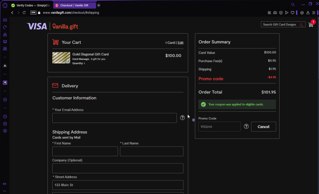 Vanilla Gift Promo Codes - 50% Off | January 2025