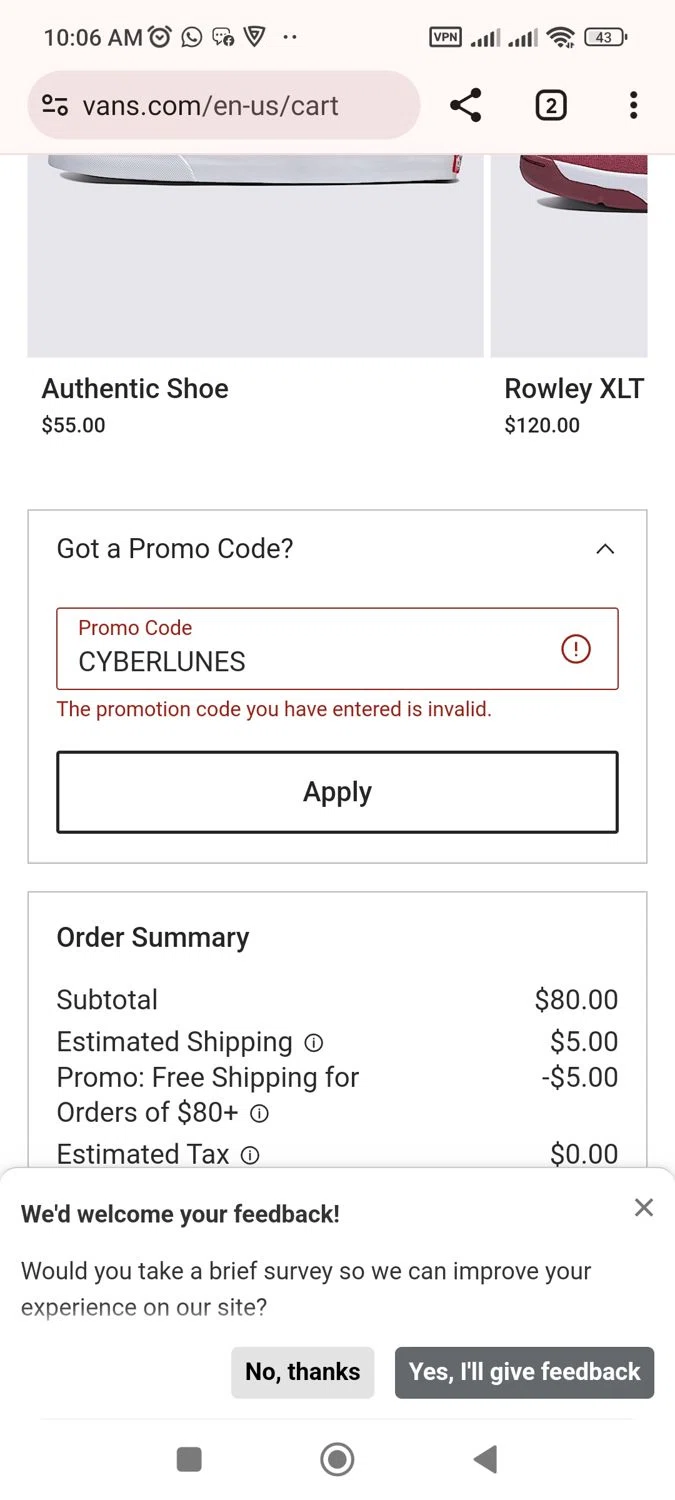 Vans Promo Codes - 10% Off Coupons Aug 2025