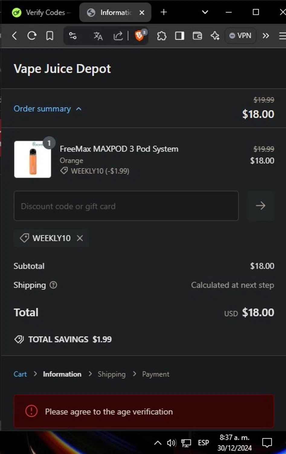 Vape Juice Depot Discount Codes - 10% Off | January 2025