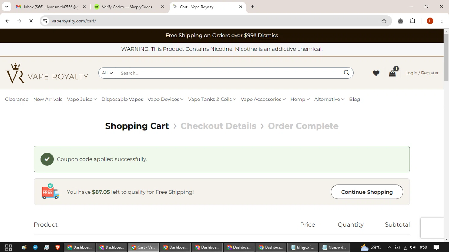 Vape Royalty Coupon Codes - 7% Off | November 2024