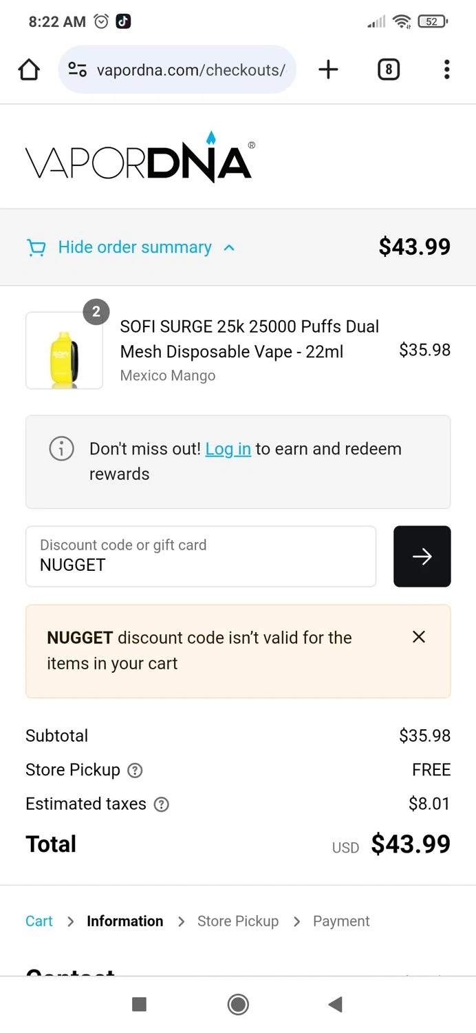 VaporDNA Coupons - 10% Off Discount Codes in August 2024 | SimplyCodes