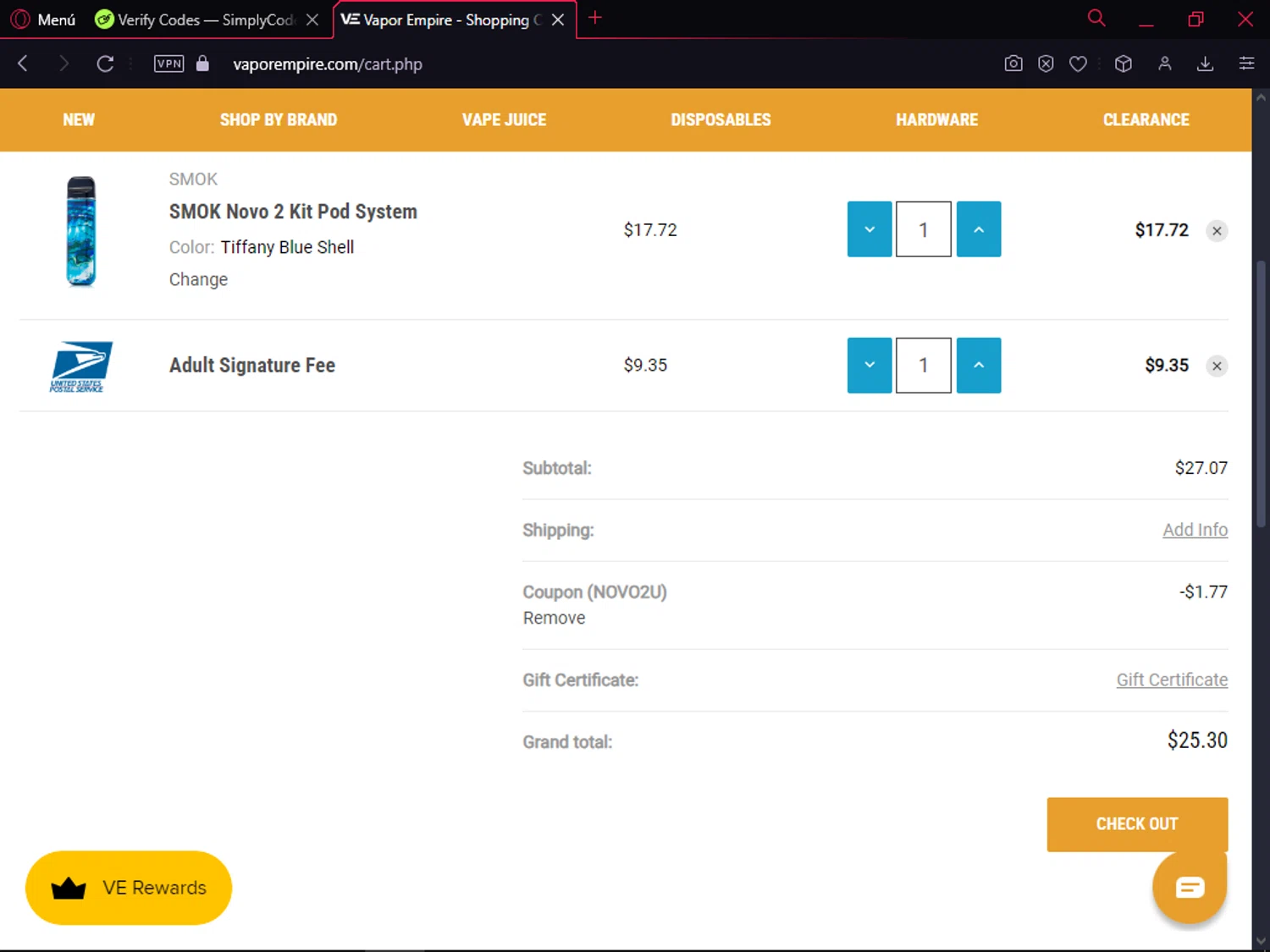 Vapor Empire Coupon Codes & Cyber Monday 2024 Deals - 15% Off