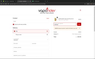 VapoRider Discount Codes - 15% Off | October 2024