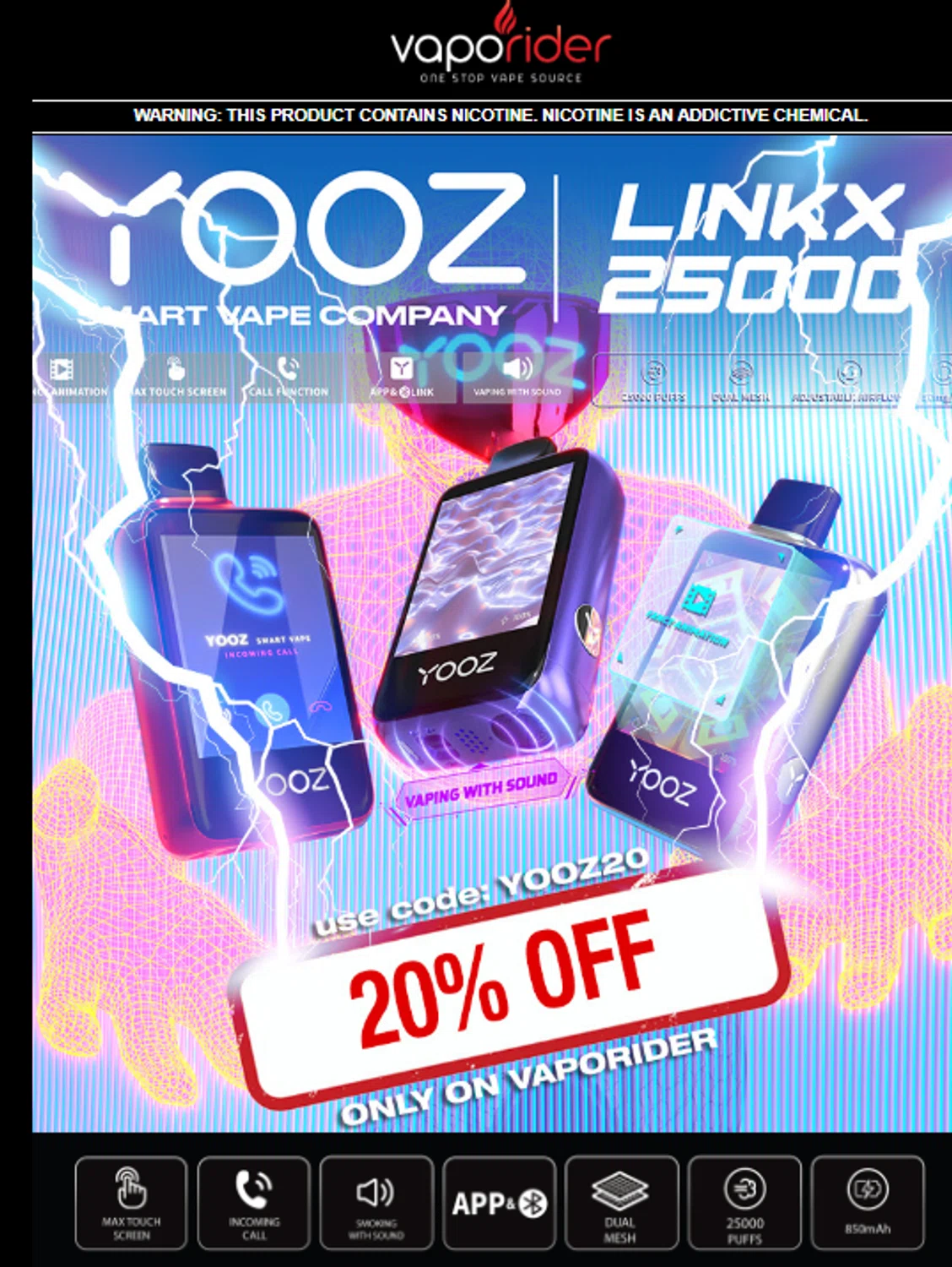 VapoRider Discount Codes - 30% Off | September 2024