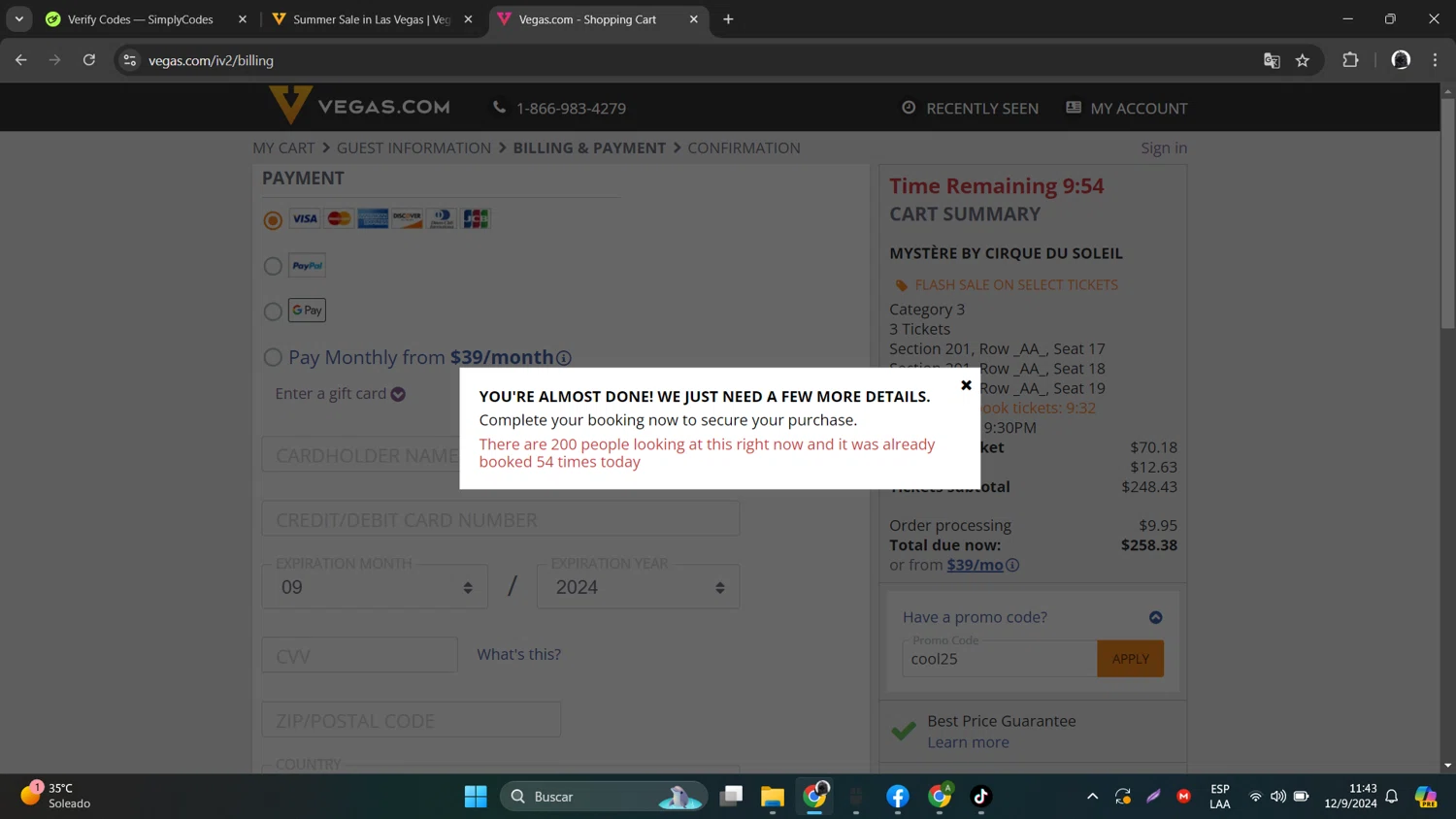 Vegas.com Promo Codes - $25 Off | September 2024