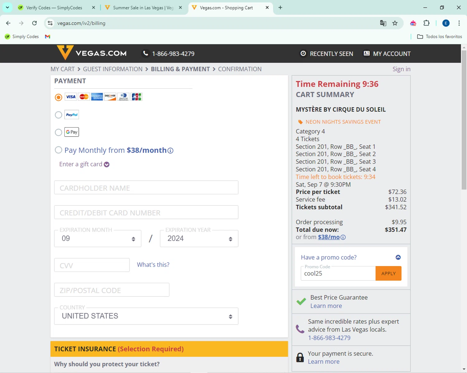Vegas.com Promo Codes - $25 Off | September 2024