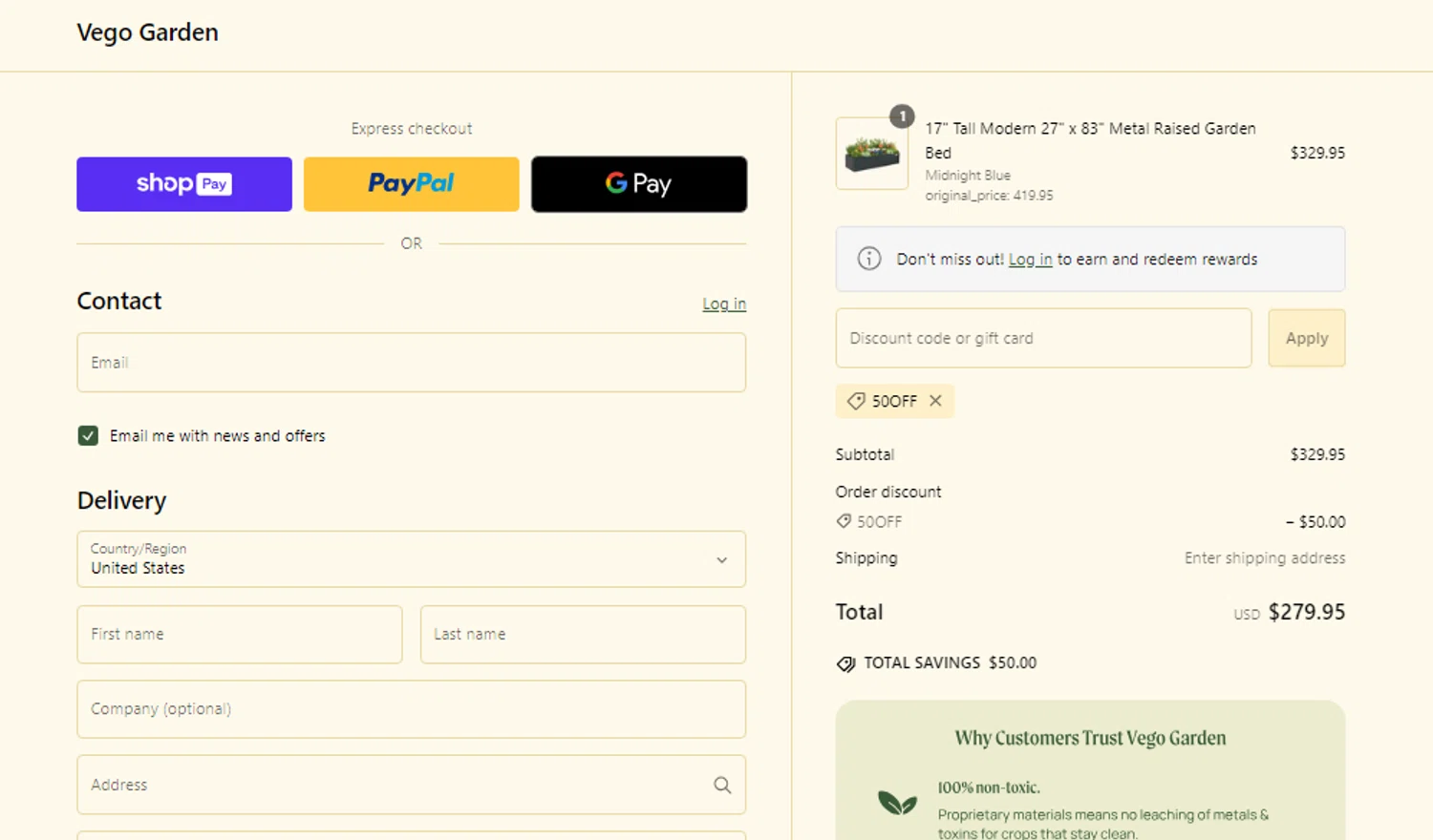 Vego Garden Discount Codes - 15% Off | October 2024