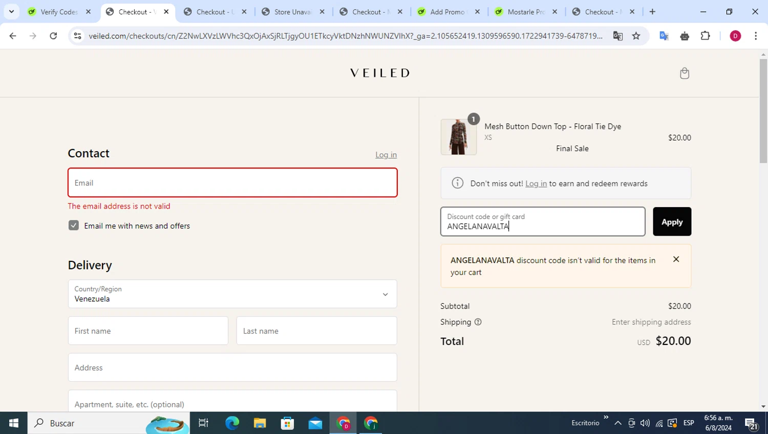 Veiled Discount Codes - $10 Off Coupon Codes in August 2024 | SimplyCodes
