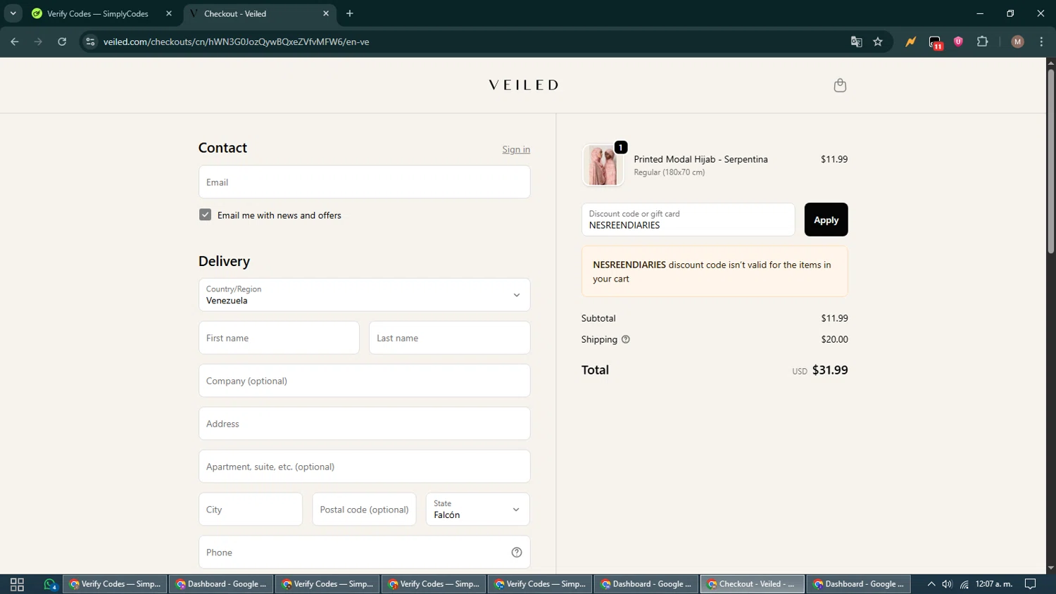 Veiled Promo Codes (46 Verified) - 10% Off Sitewide Nov 2025