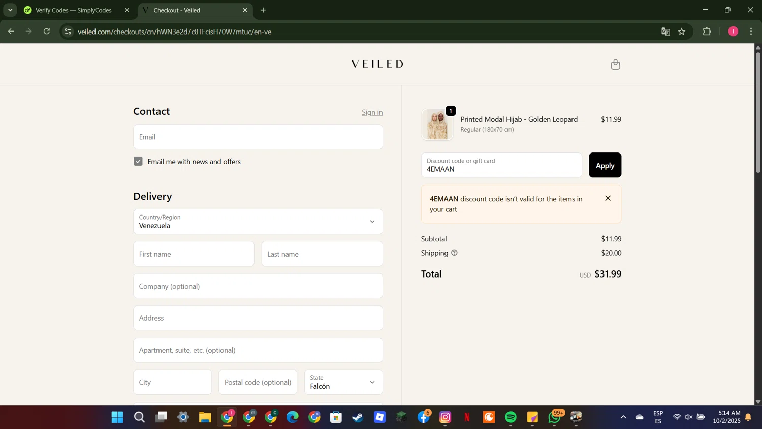 Veiled Promo Codes (48 Verified) - $10 Off Sitewide Oct 2025