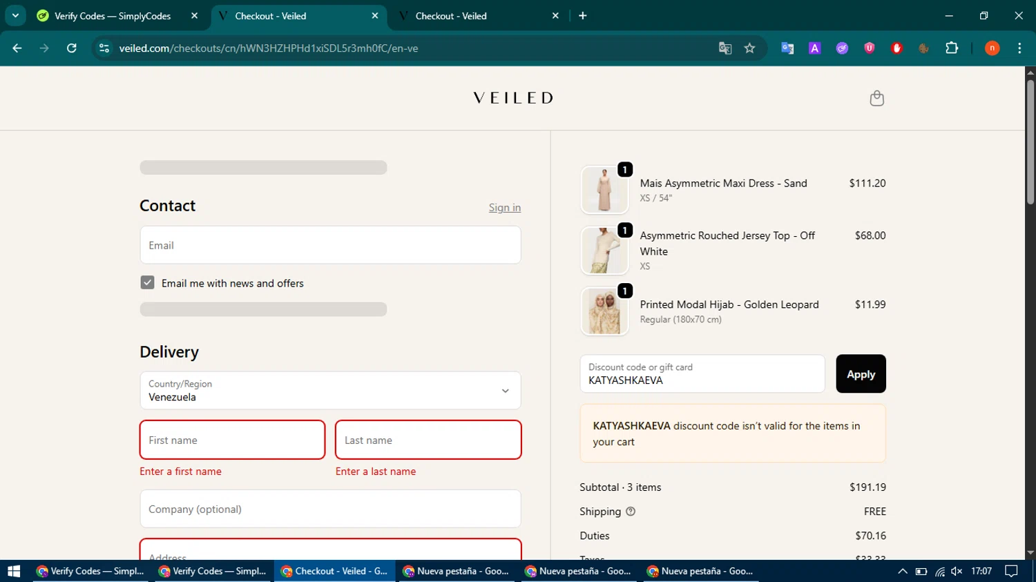 Veiled Promo Codes (48 Verified) - 10% Off Sitewide Sep 2025