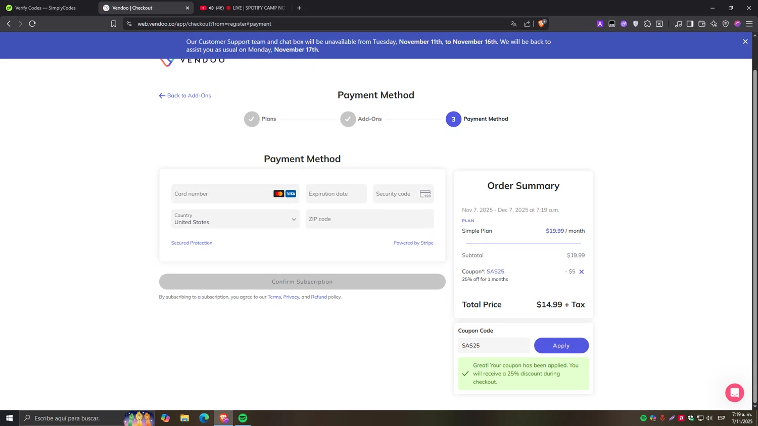 Vendoo Promo Codes - 35% Off (9 Verified) Dec 2025