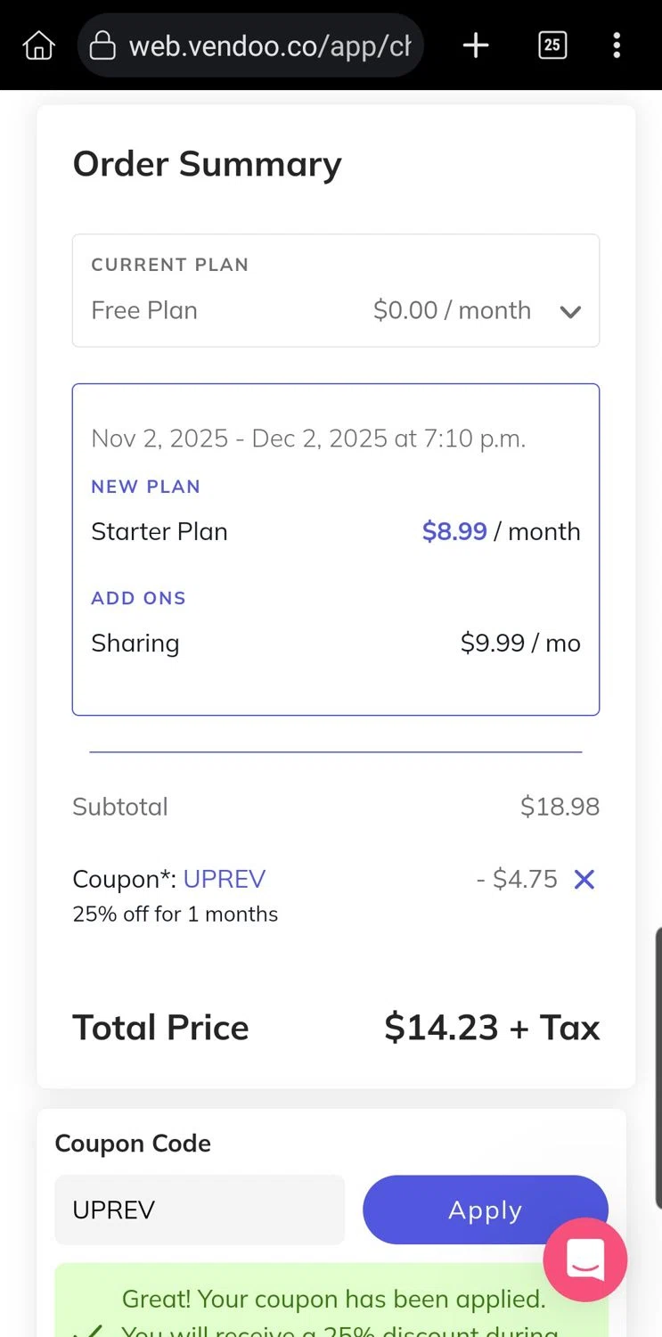 Vendoo Promo Codes - 35% Off (9 Verified) Jan 2026