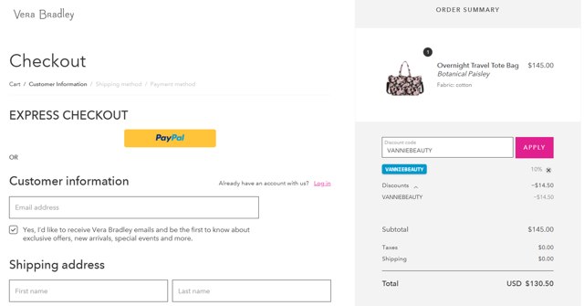 Vera Bradley Outlet Promo Codes - 10% Off Coupons Sep 2025