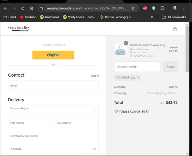 Vera Bradley Outlet Promo Codes - 10% Off Coupons Sep 2025