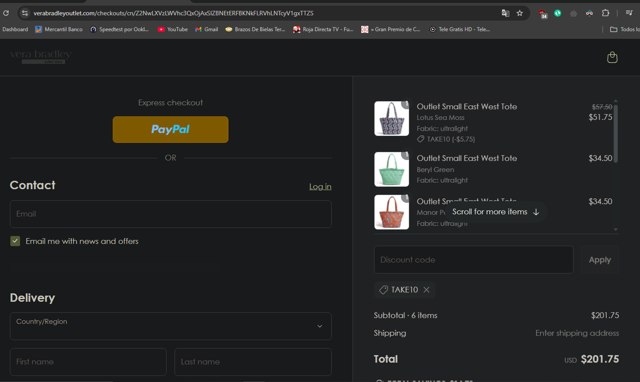 Vera Bradley Outlet Promo Codes - 10% Off Coupons Sep 2025