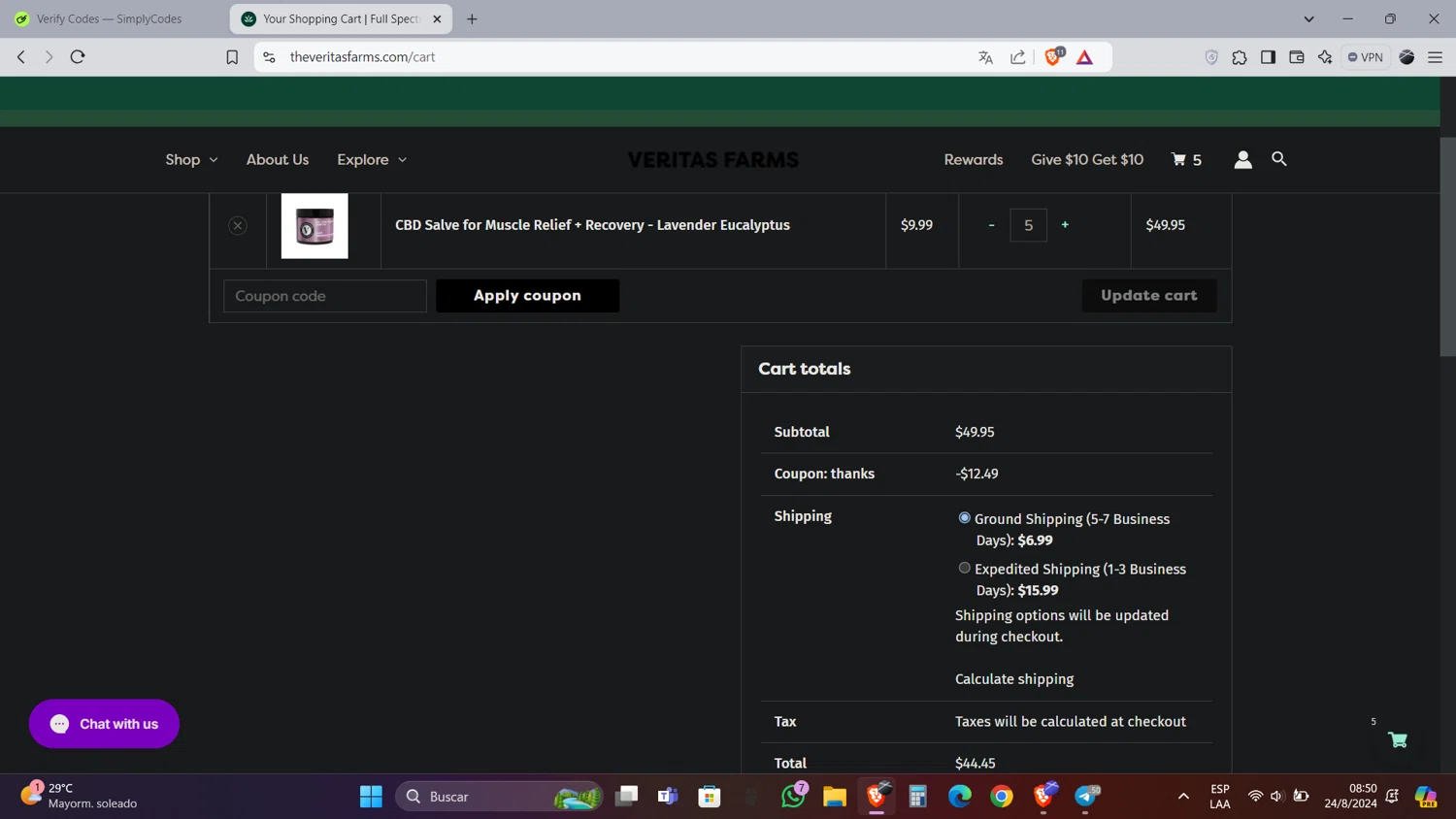 Veritas Farms Promo Codes - 40% Off | November 2024