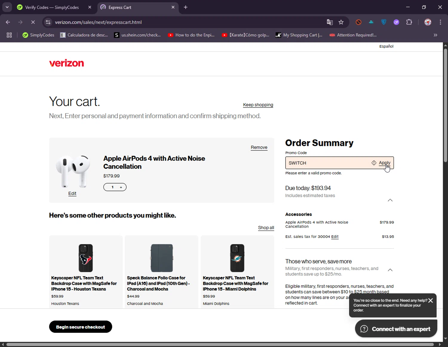 Verizon Discount Codes - $150 Off (1 Verified) Aug 2025