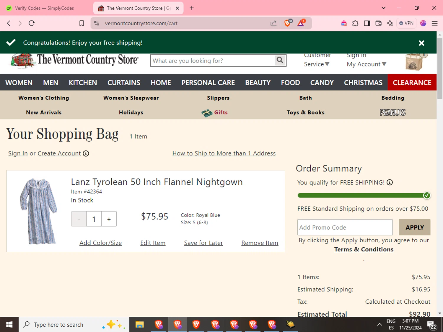 Vermont Country Store Promo Codes - 65% Off | January 2025