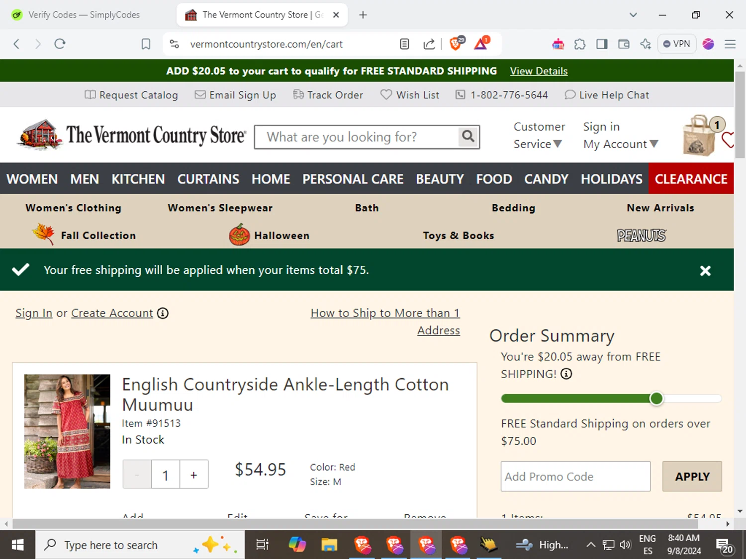 Vermont Country Store Promo Codes - up to $65 Off | November 2024
