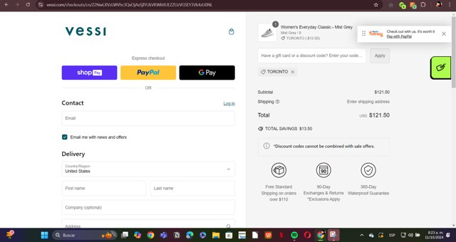 Vessi Discount Codes - $25 Off | October 2024