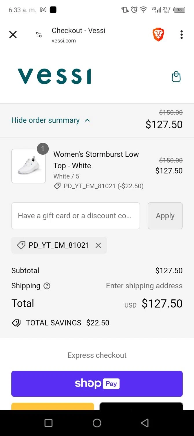 Vessi Discount Codes - $25 Off | September 2024