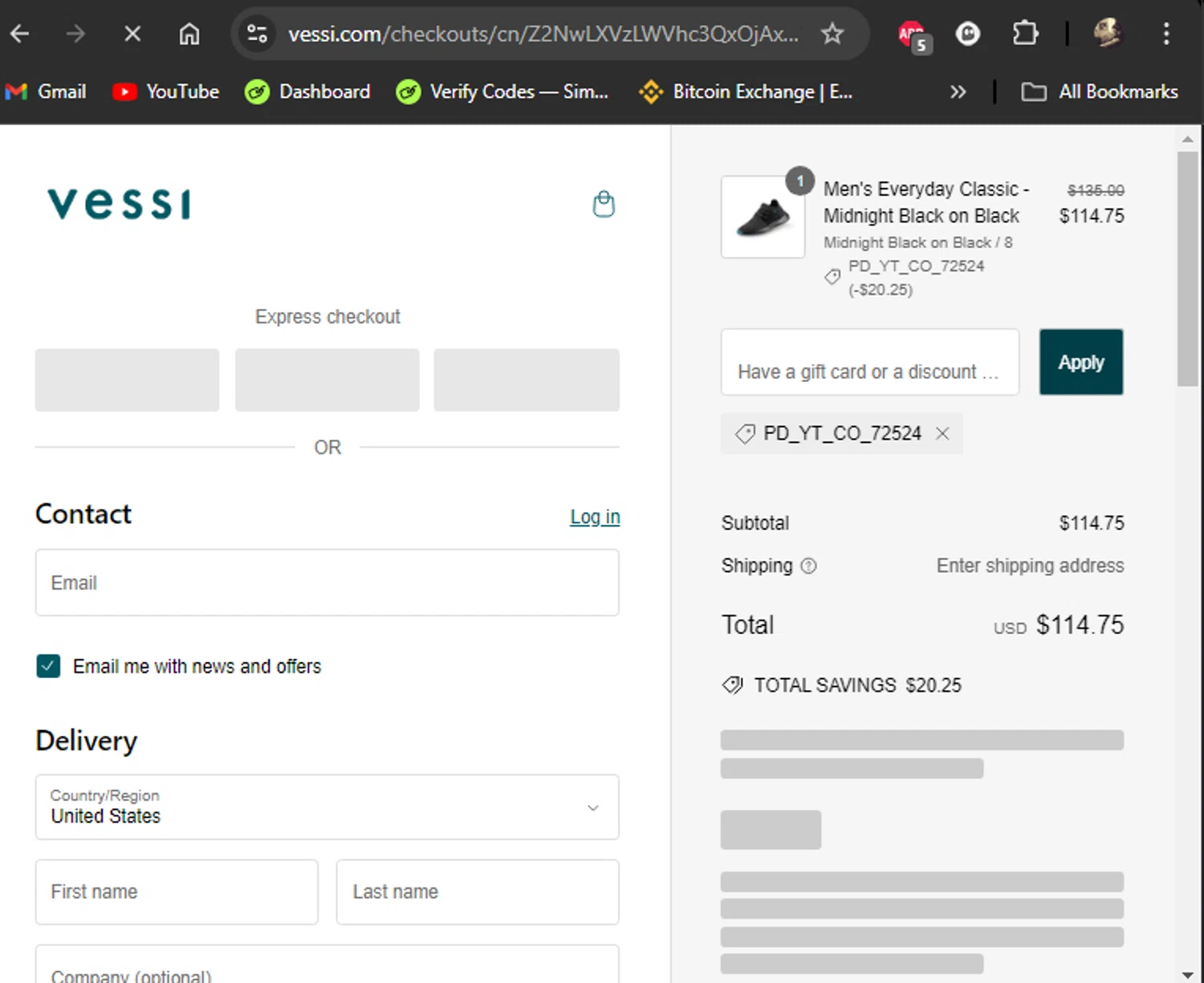 Vessi Discount Codes - $25 Off | October 2024